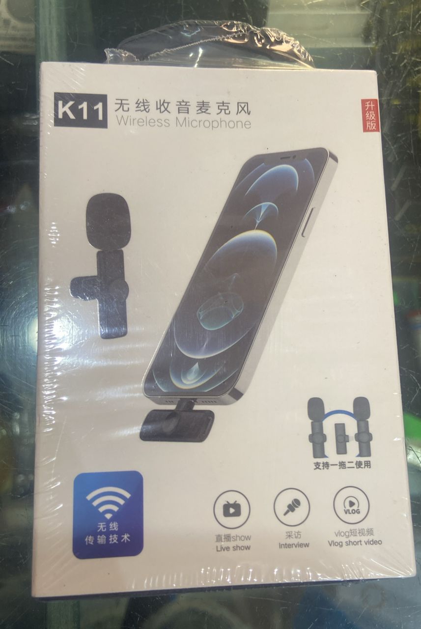 Wireless Mic k11 Double mic – Gentle Computers