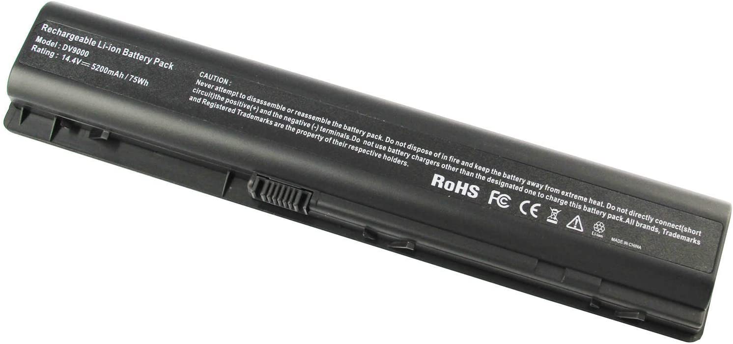 Hp Pavilion DV9000 DV9700, fits P/N 448007-001 HSTNN-Q21C HSTNN-LB33 ...